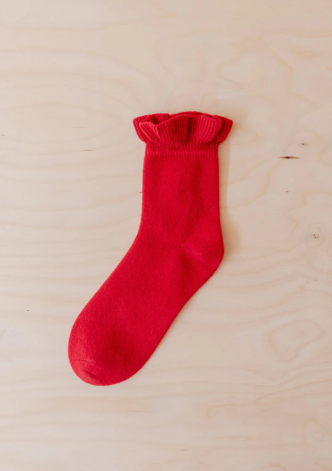 TBCo Merino Wool Socks - Red Frilly – Papyrus